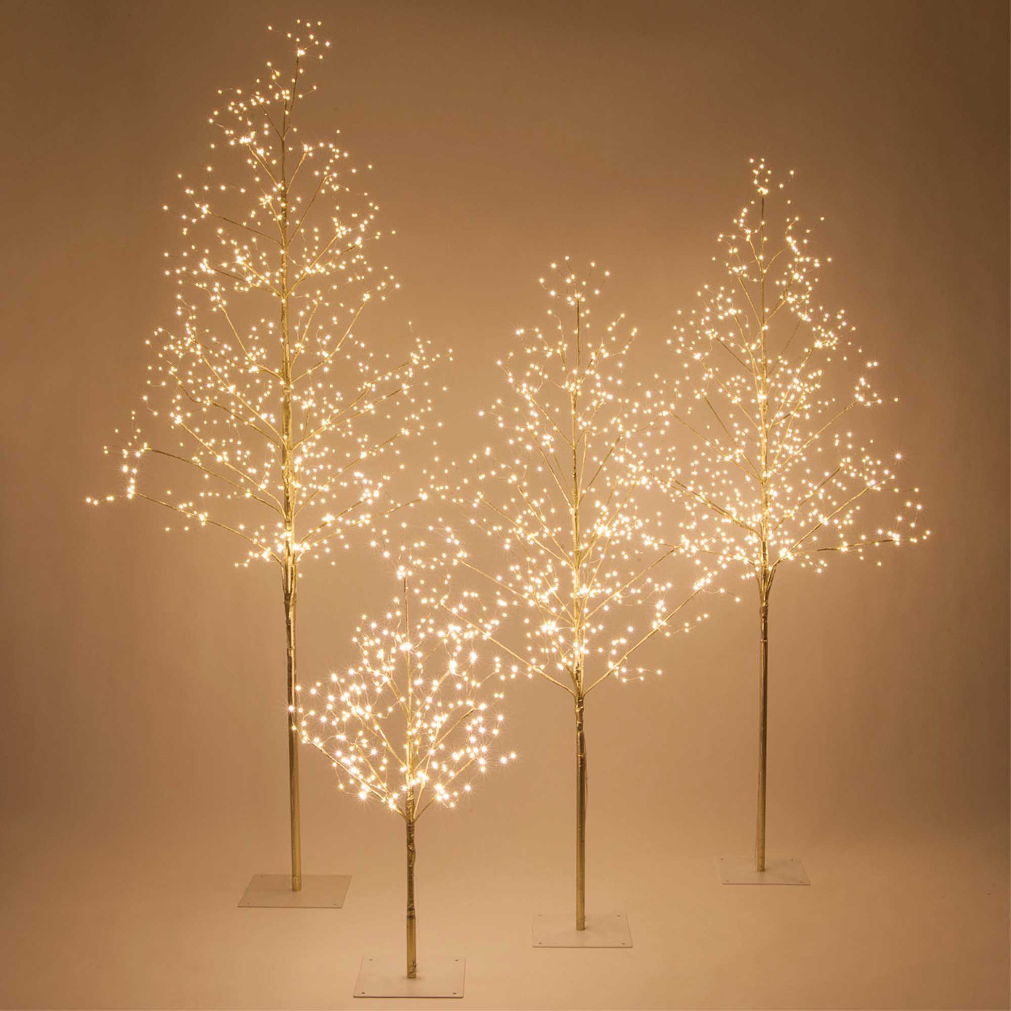 Gold Fairy Light Tree, Warm White LED - Wintergreen Corporation ...