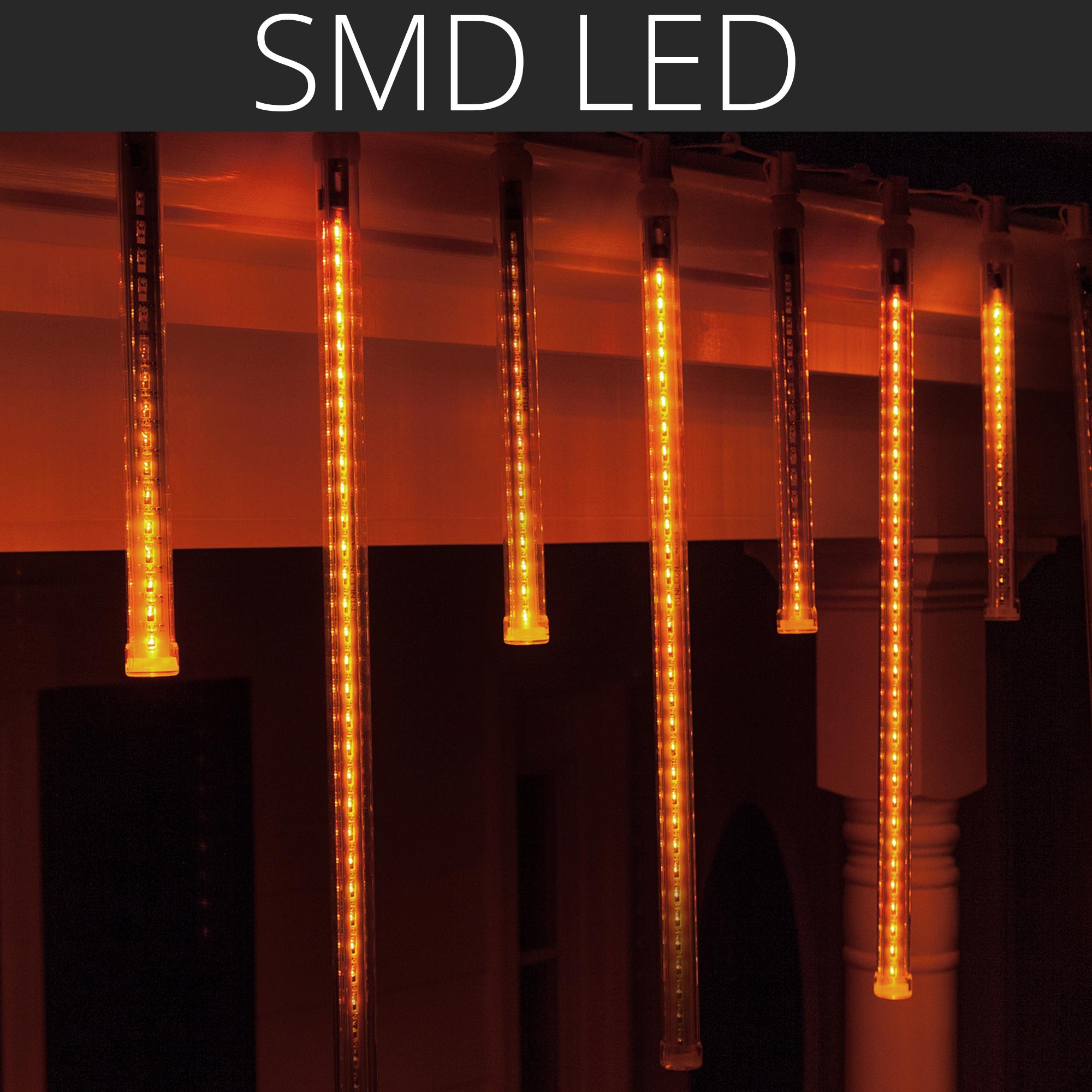 T8 120V Cascade Amber LED Tubes - Wintergreen Corporation