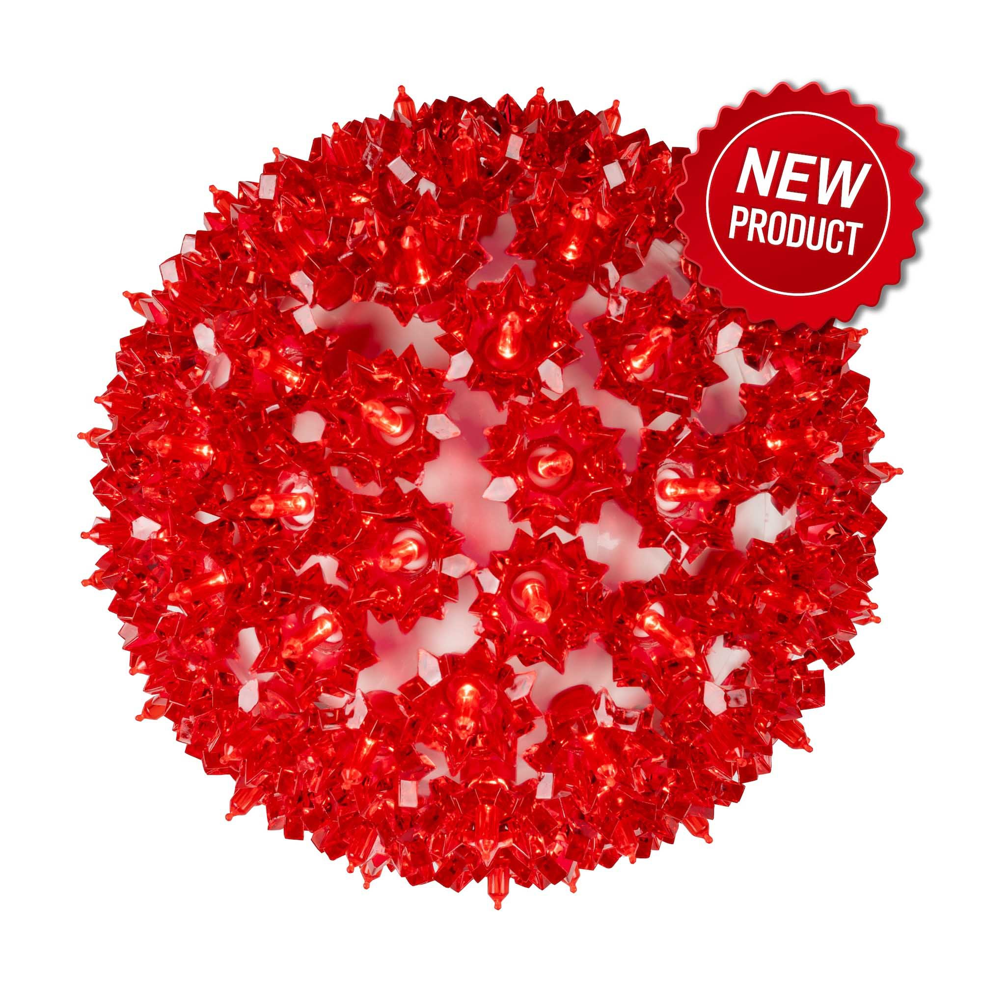 Red T5 LED Starlight Sphere - Wintergreen Corporation