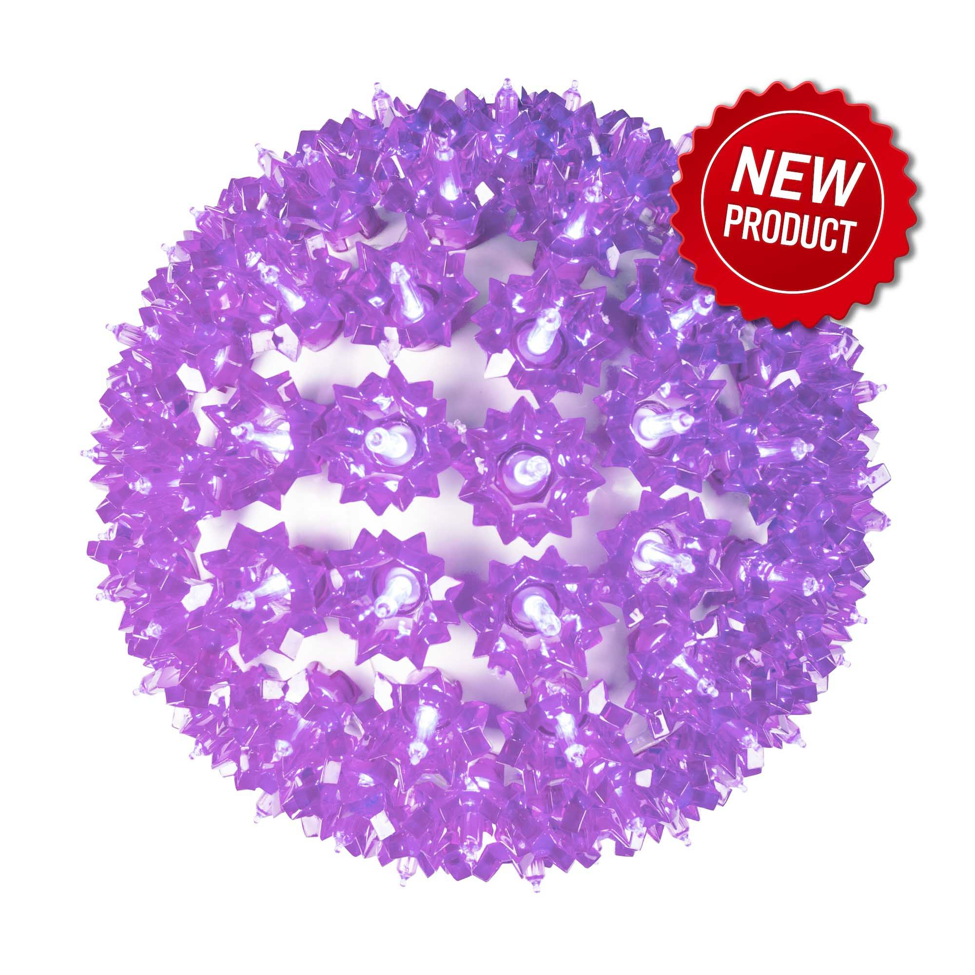 Purple T5 LED Starlight Sphere - Wintergreen Corporation