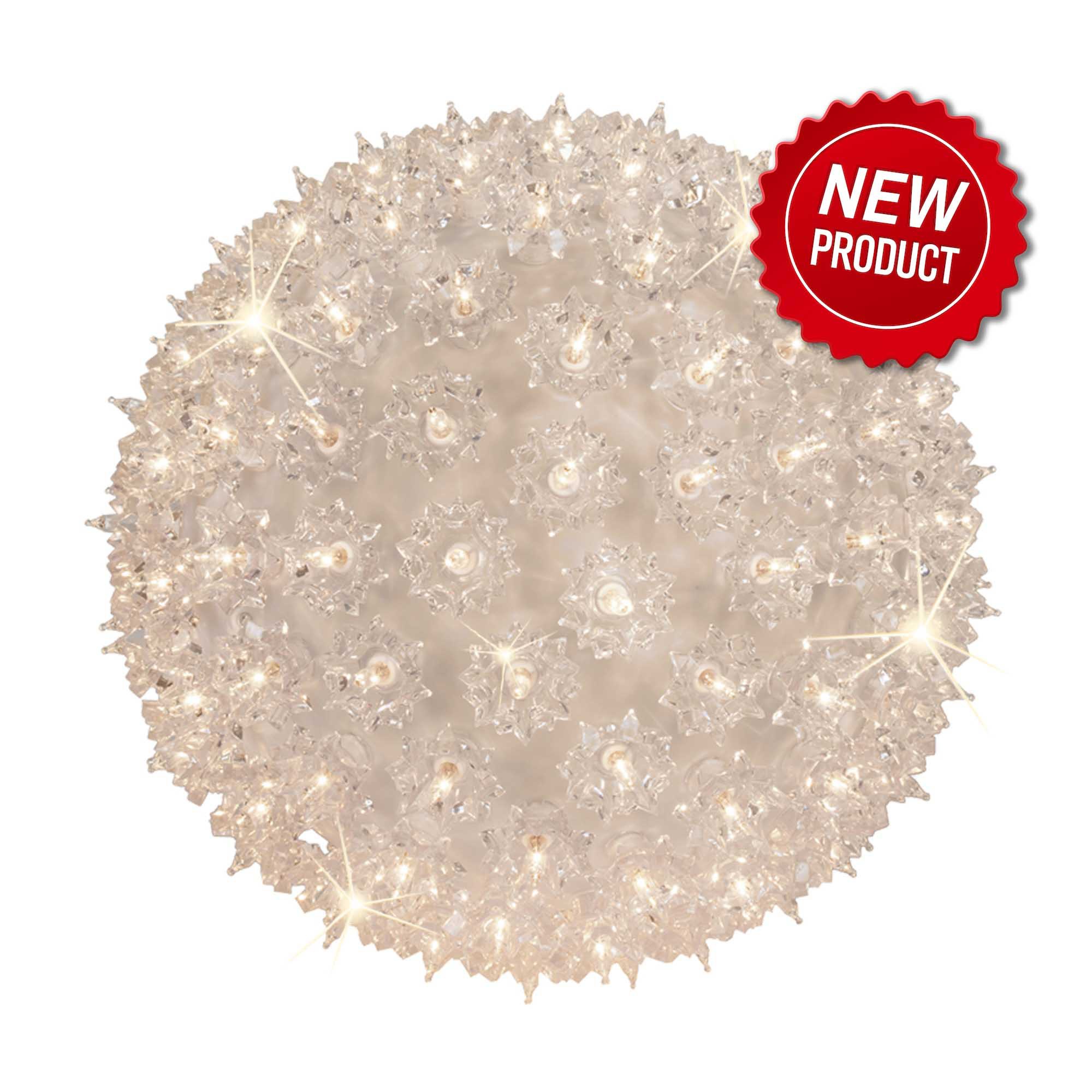Warm White T5 LED Twinkle Starlight Sphere - Wintergreen Corporation