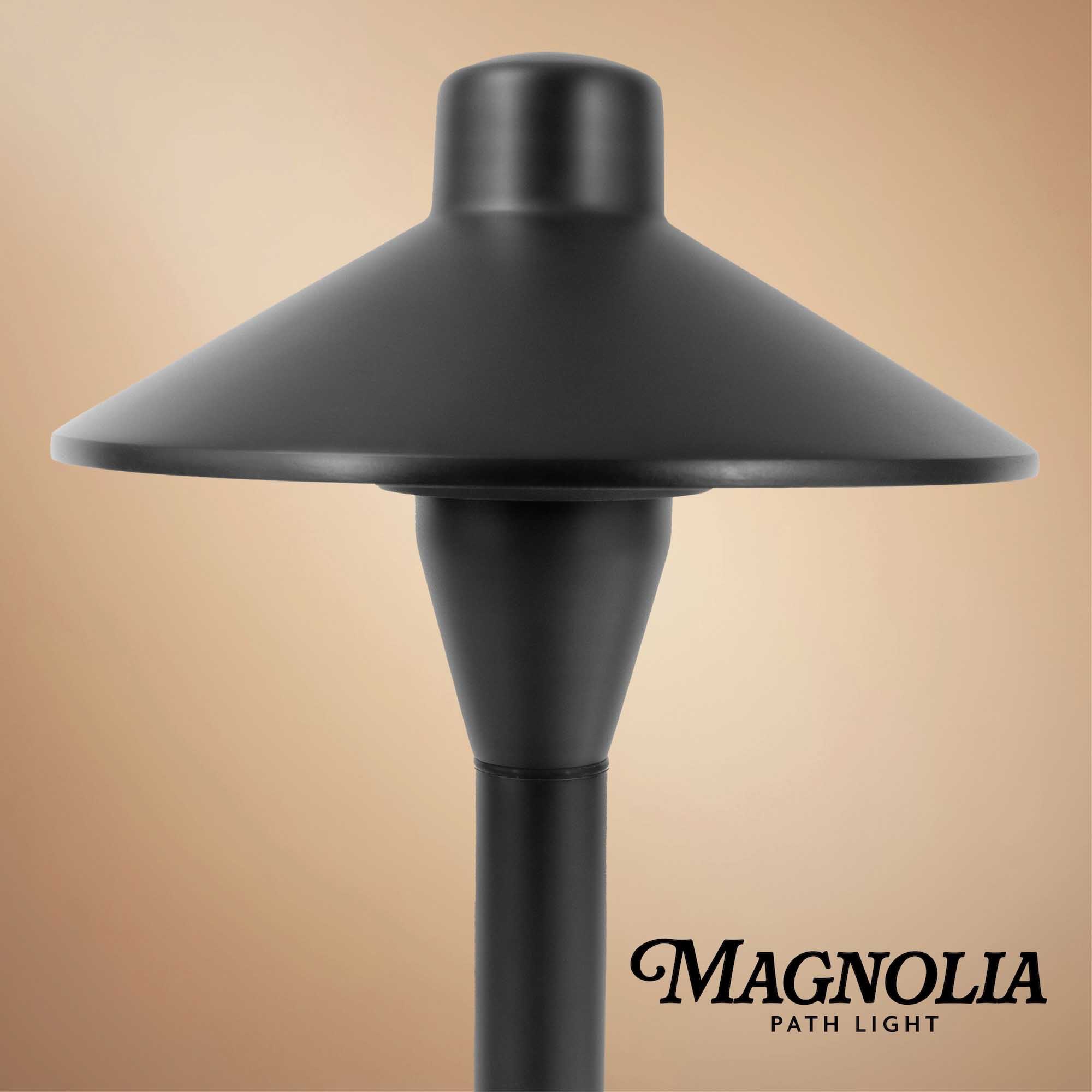 Magnolia Classic Low Voltage Landscape Lighting Path Light, Black ...