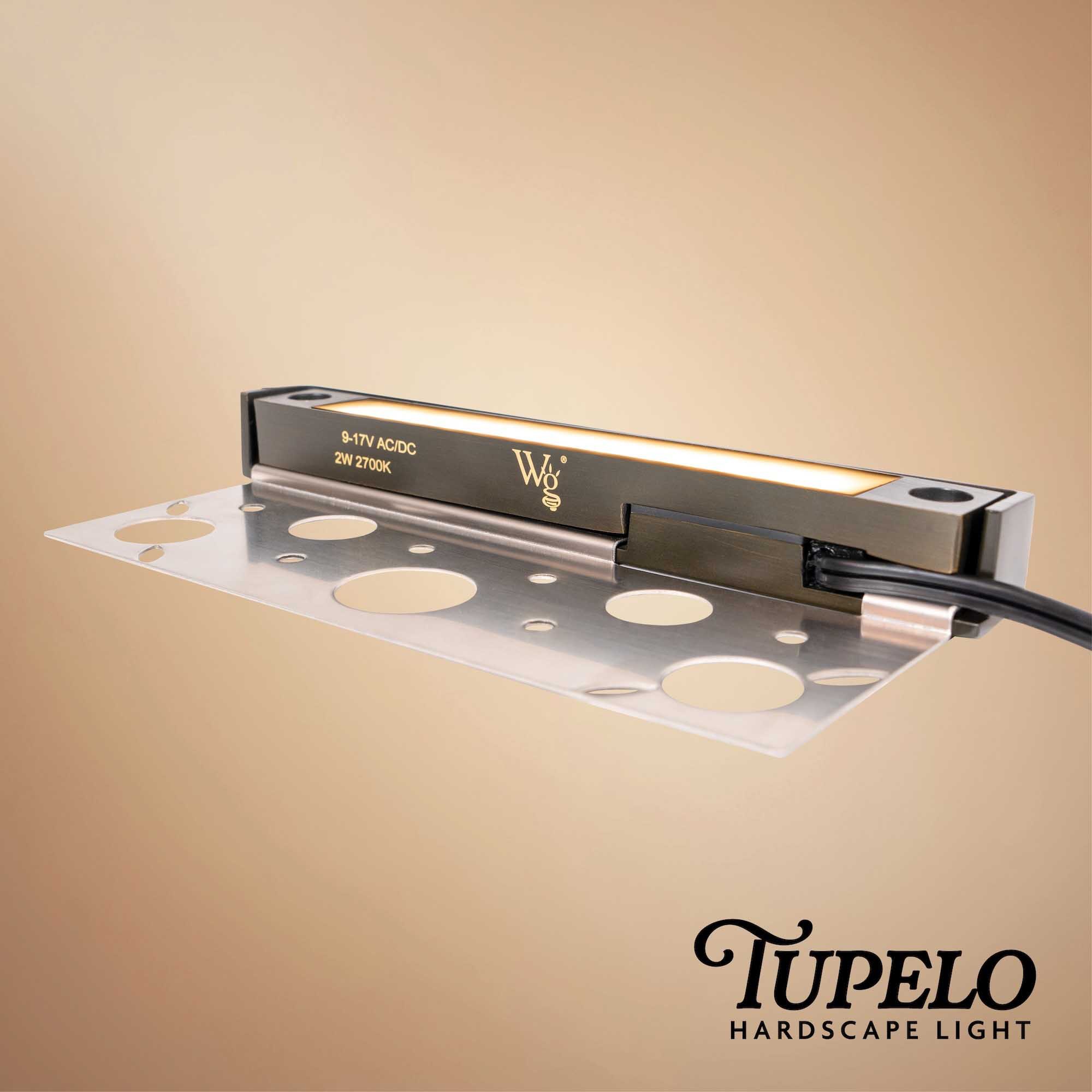 Tupelo Low Voltage Landscape Lighting Hardscape Light, Antique Bronze ...