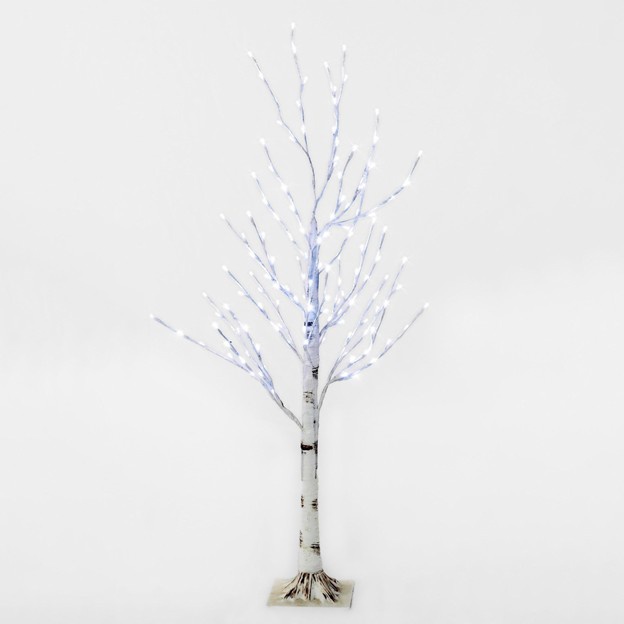 Pure White LED Birch Tree - Wintergreen Corporation - Wintergreen ...