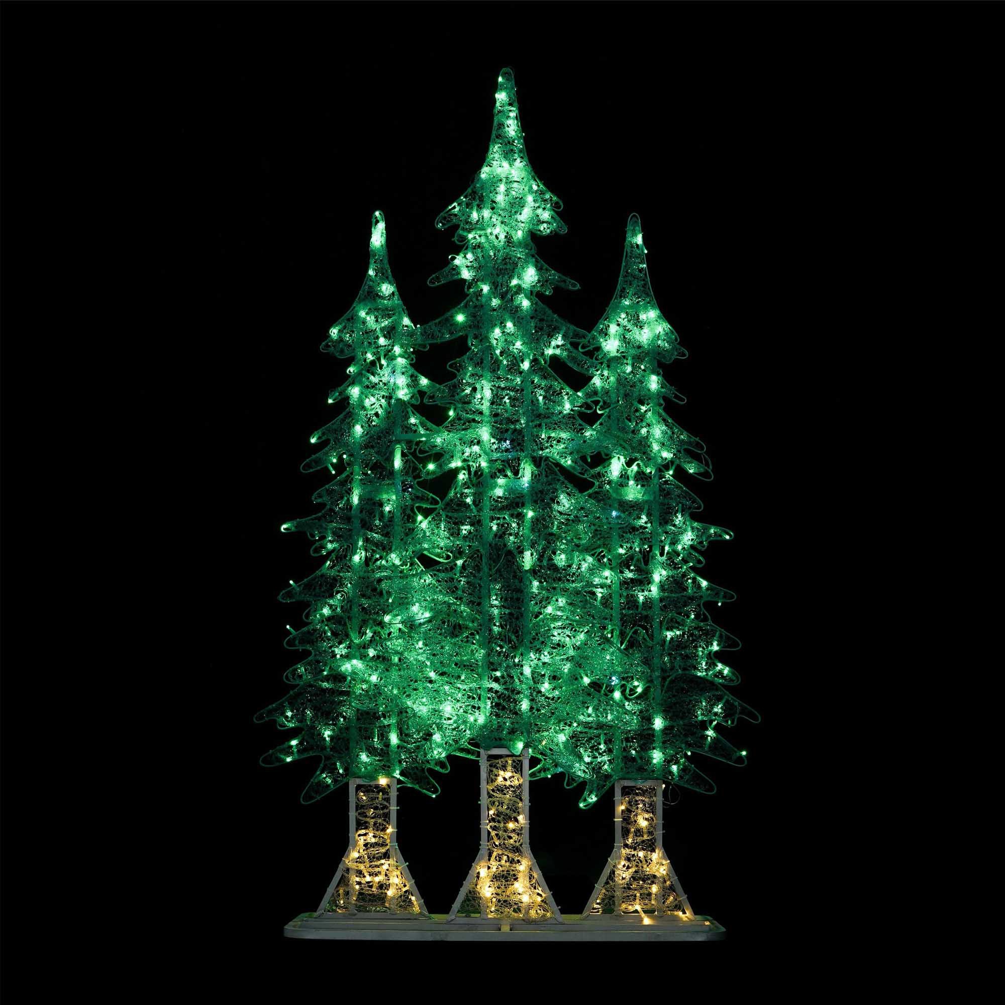 LED Christmas Trees, Set of 3 - Wintergreen Corporation