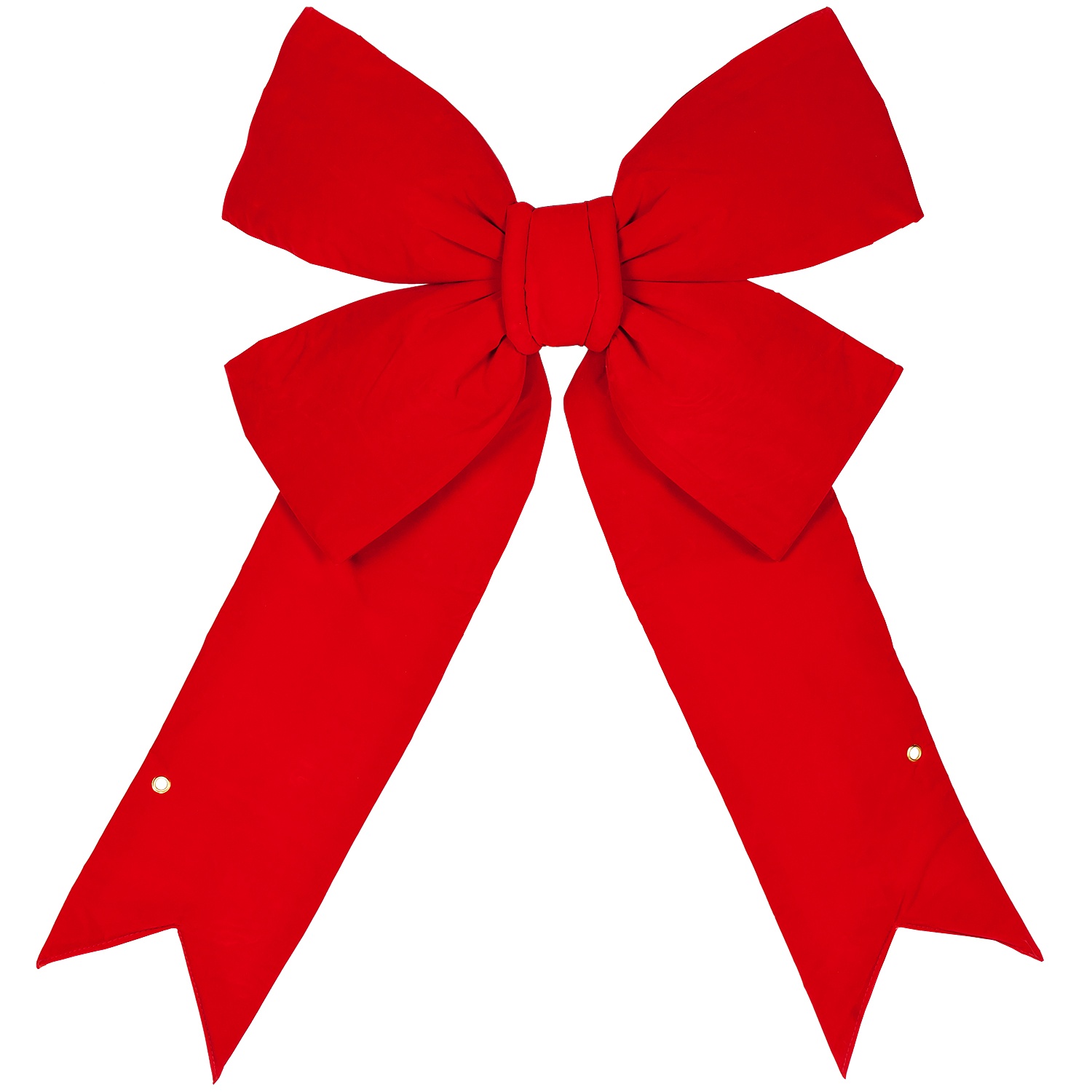 Red Imperial 3D Velvet Bow - Wintergreen Corporation