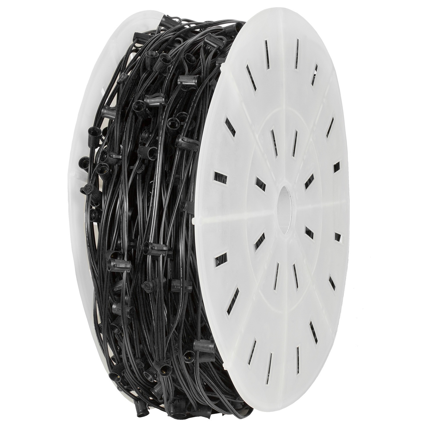 E17 - Intermediate Light Spool, Black Wire - Wintergreen Corporation