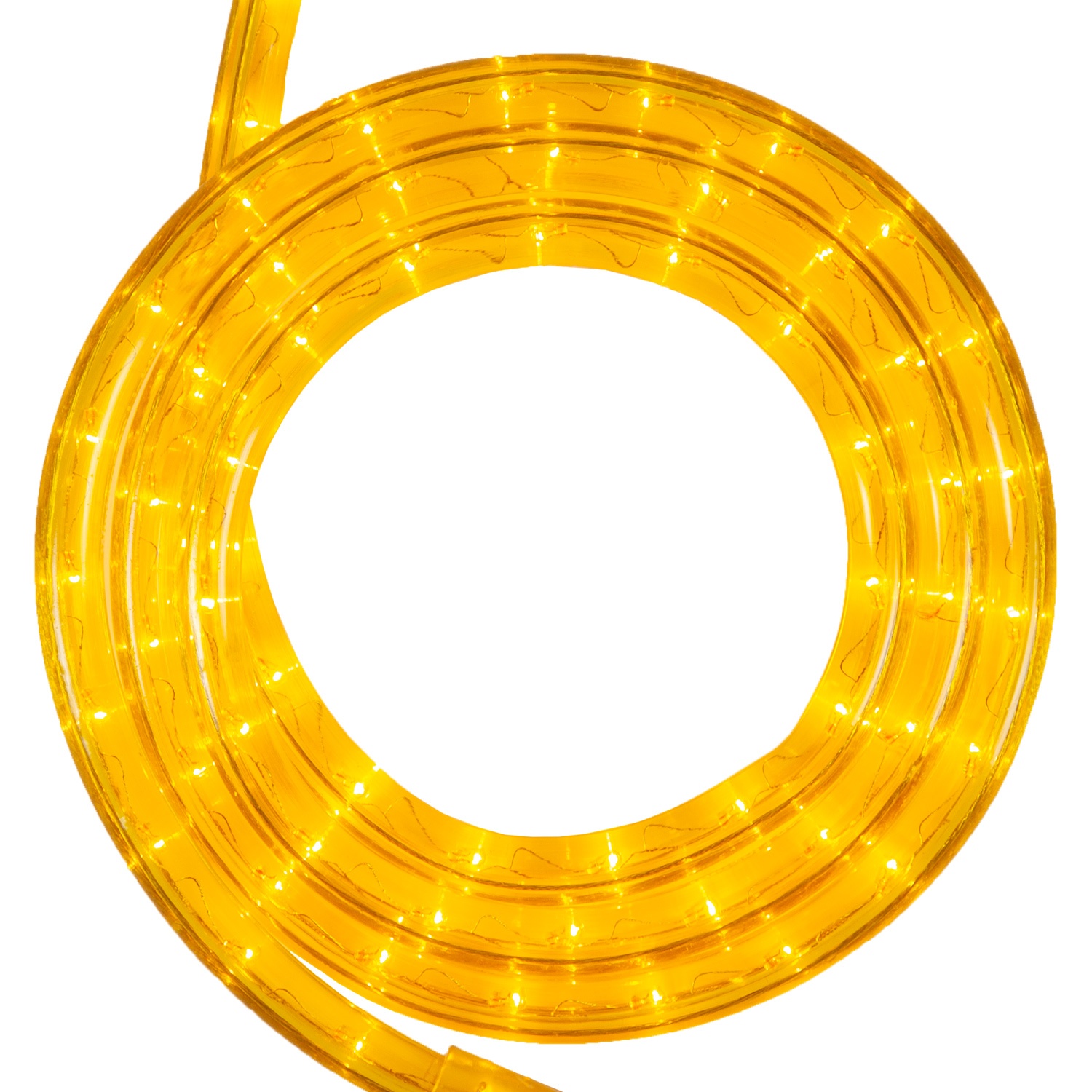 Yellow Rope Light, 18 ft - Wintergreen Corporation