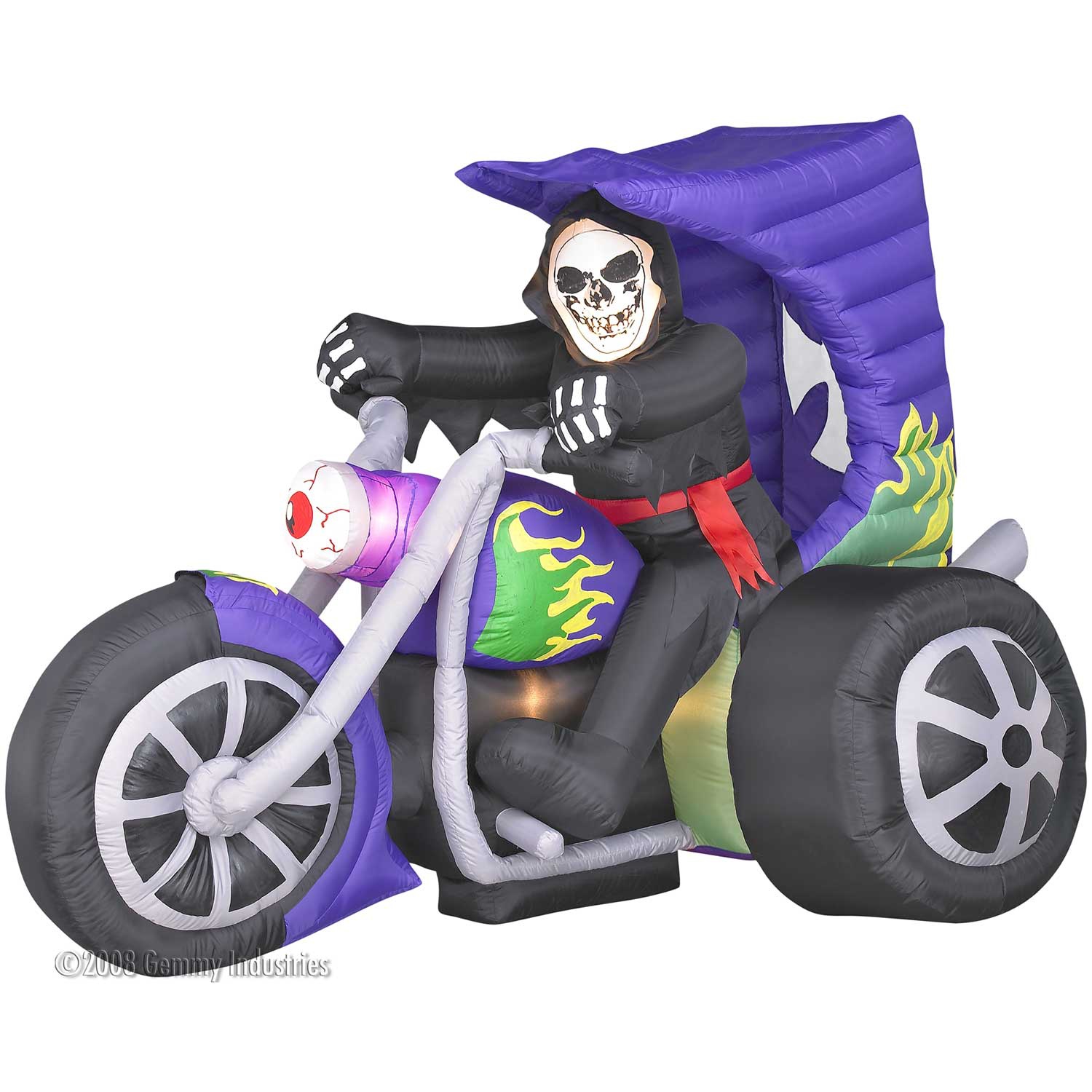 Inflatable Skeleton on Trike - Wintergreen Corporation