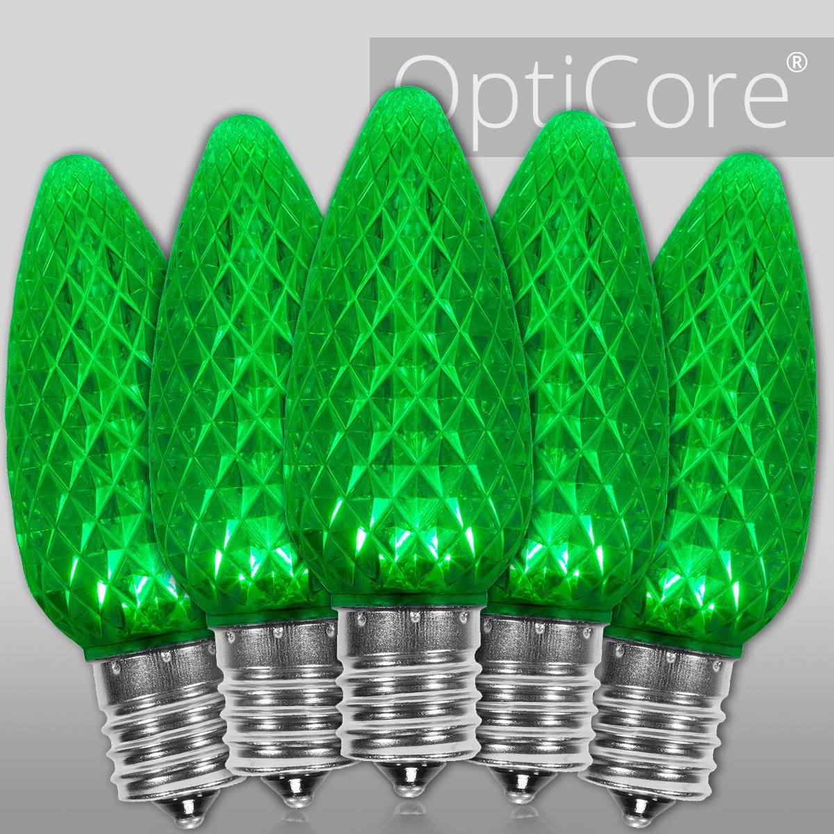 C9 120v Green Led Replacement Bulbs Wintergreen Corporation
