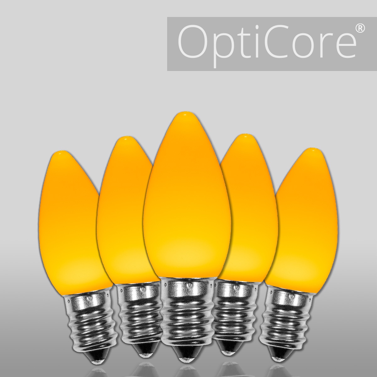C7 120V Gold LED Replacement Bulbs - Wintergreen Corporation